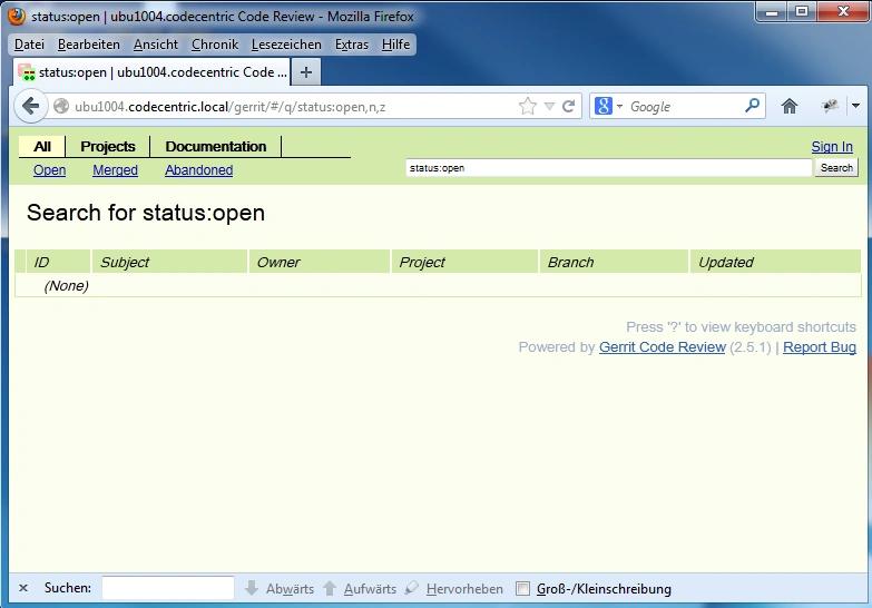 Code Reviews 2.0 mit Gerrit, Git und Jenkins